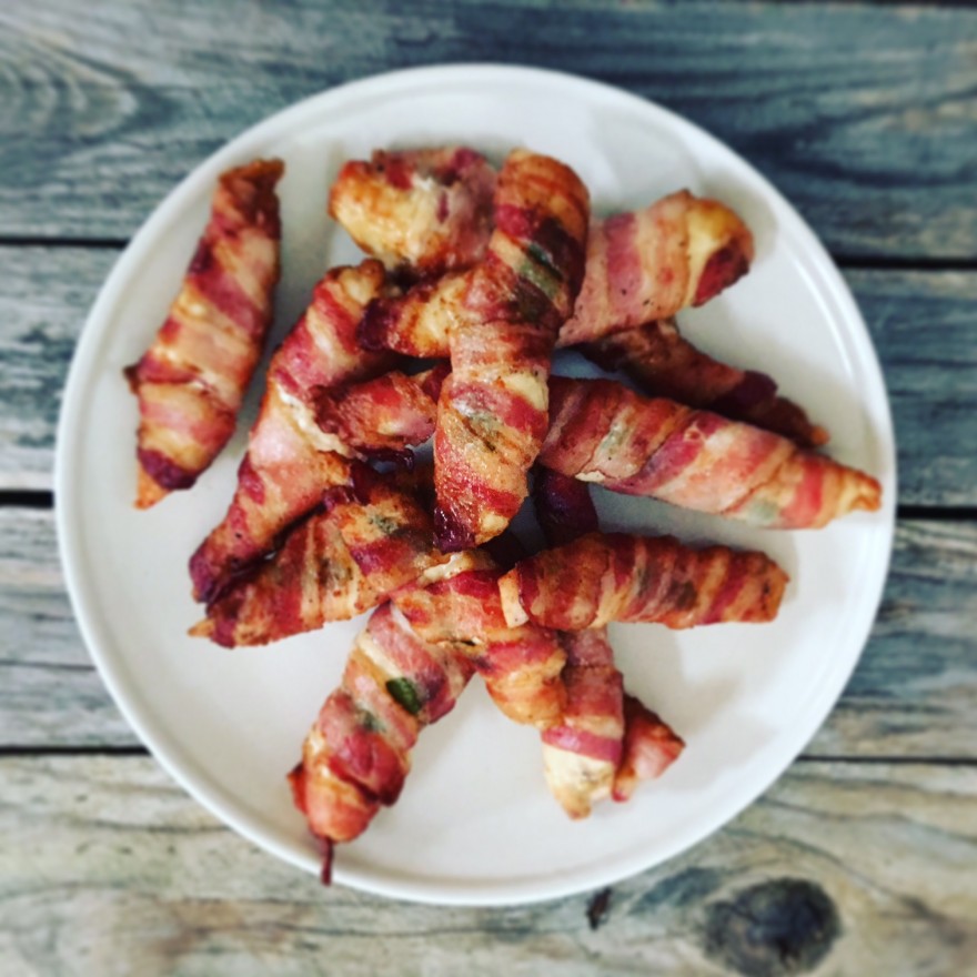 Maishuhn mit Salbei und Bacon - Holla die Kochfee