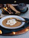 Cremige Maronensuppe mit Sahnehäubchen - Holla die Kochfee
