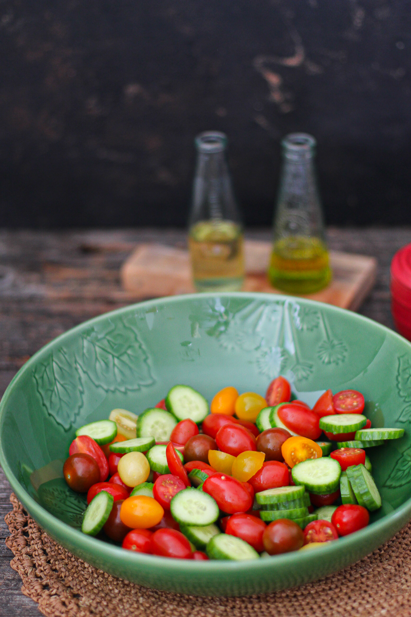 Italienischer Kartoffelsalat mit Mozzarella Minis - Holla die Kochfee